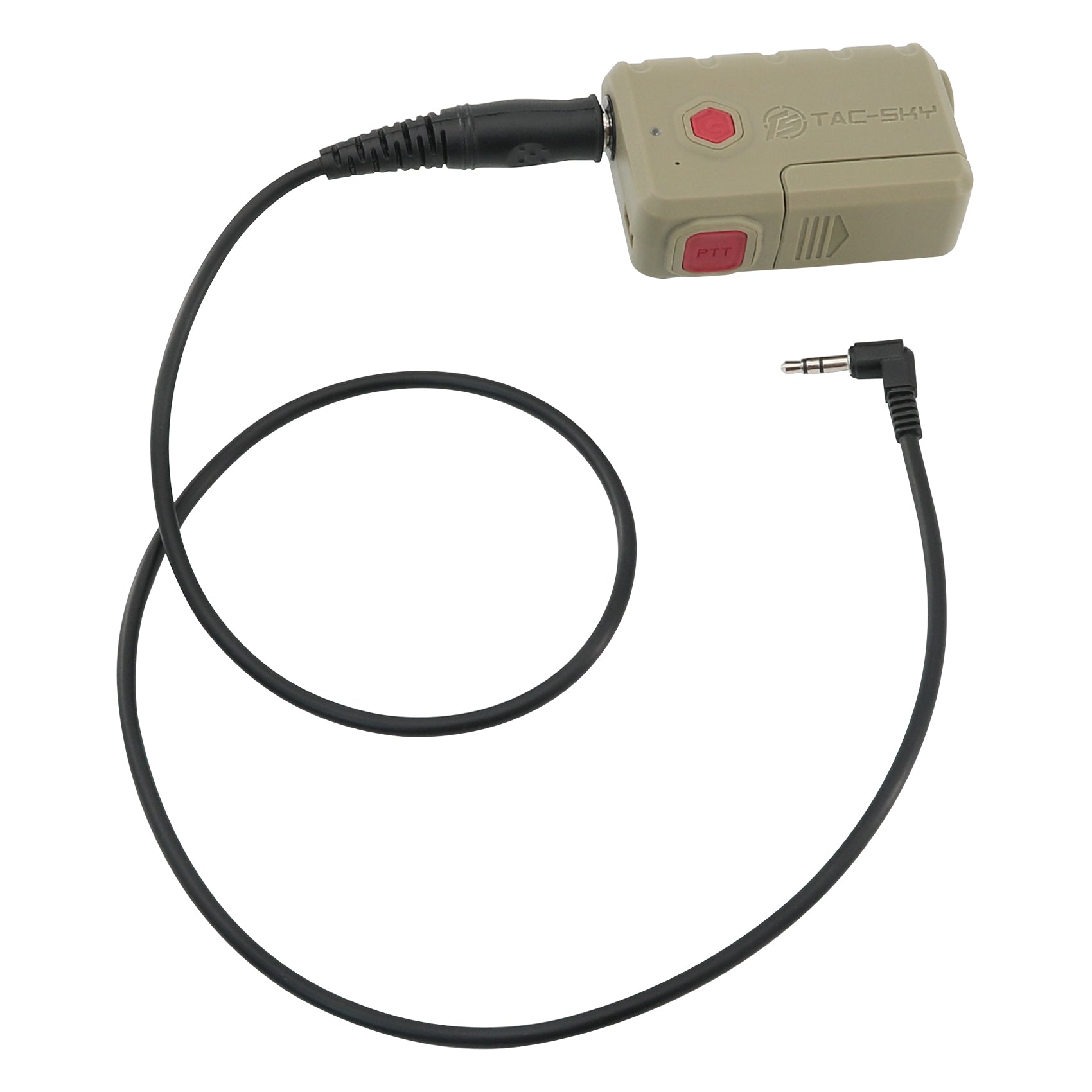 TAC-SKY Tactical Headset Bluetooth 3.5mm plug PTT Adapter & U-174 NATO ...