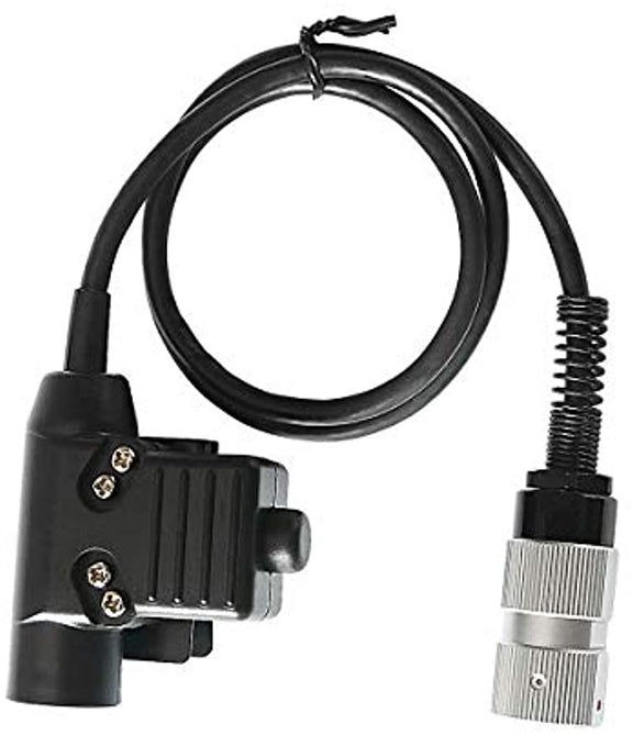 TAC-SKY U94 PELTO 6-pin PTT For PRC-152/PRC-148 6-pin Connector Adapte ...