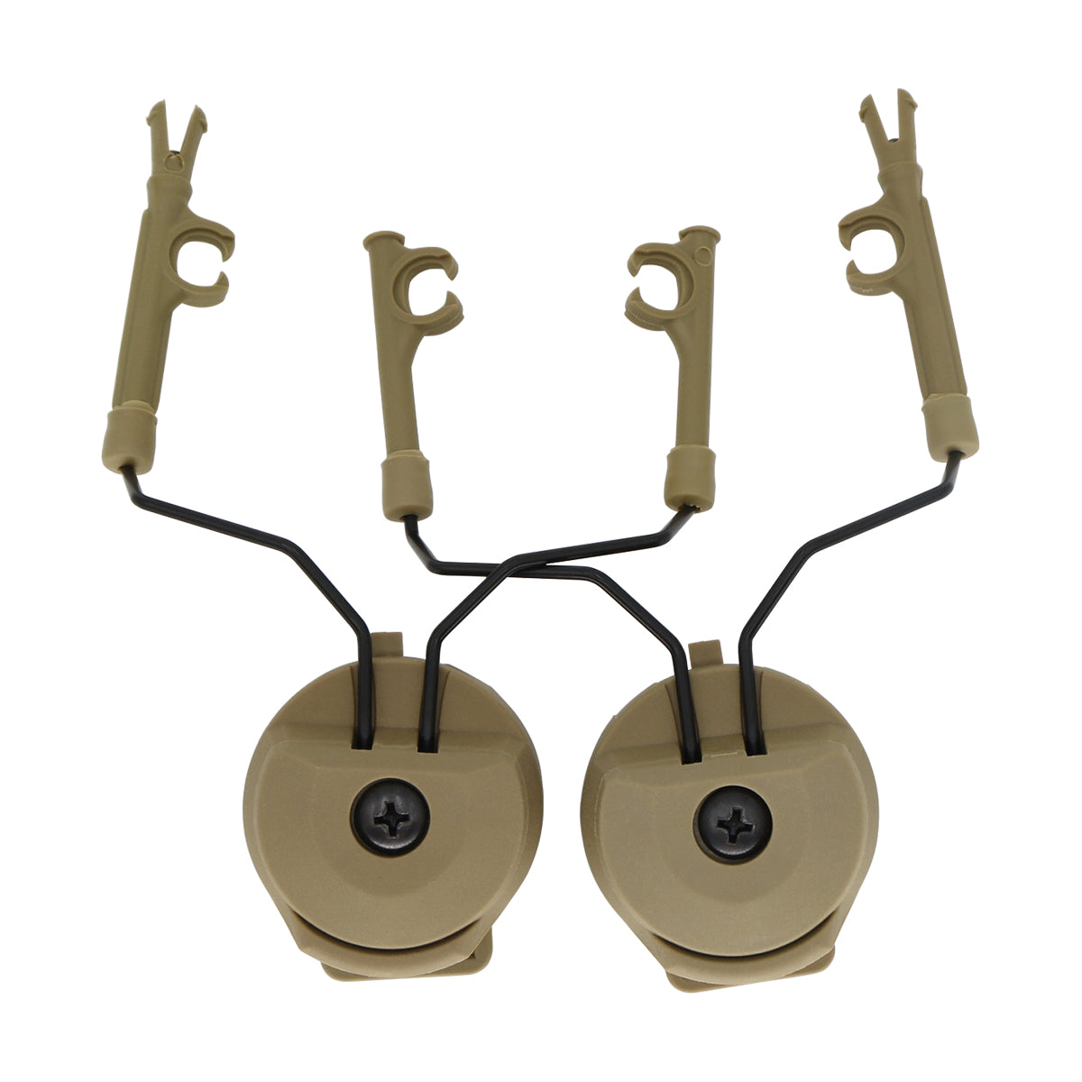 TAC-SKY Tactical Helmet ARC Rail Adapter(1 pair)for Comtac Series Side ...